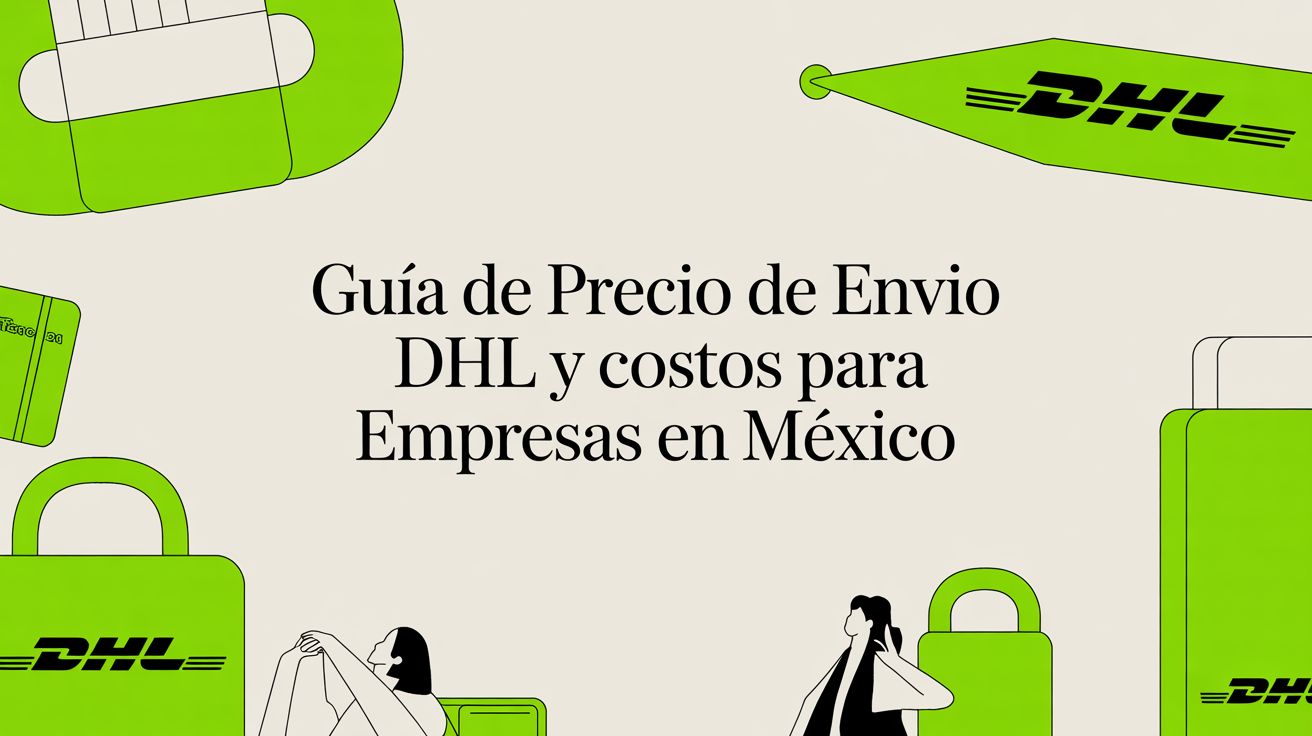 Guía de precio de envio DHL y costos logísticos para empresas