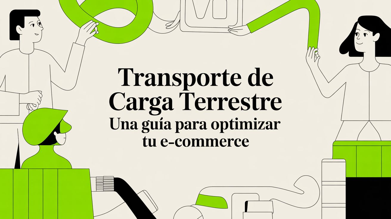 Transporte de carga terrestre: la guía logística para tu e-commerce